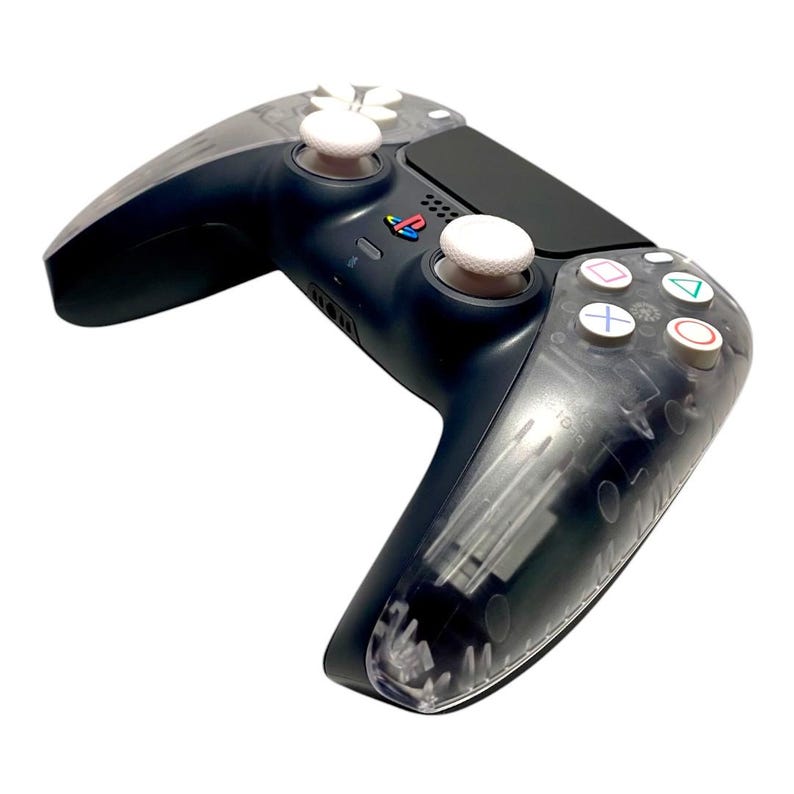 PS2 Crystal ICE Retro X NEW Mouseclick Face Buttons Dualsense ...