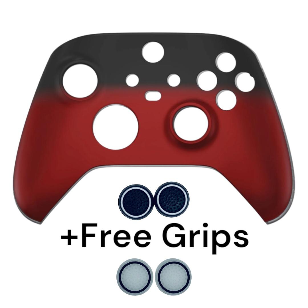 Red Fade Xbox Series XS Controller Soft Touch Faceplate Shell Case - Etsy