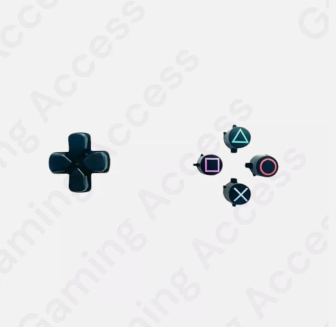 Ps5 Controller (retro Themed Buttons) - Etsy