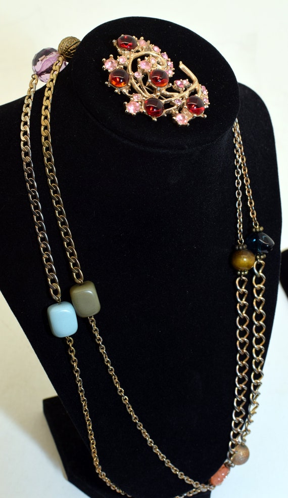 60s jewelry set - Gem