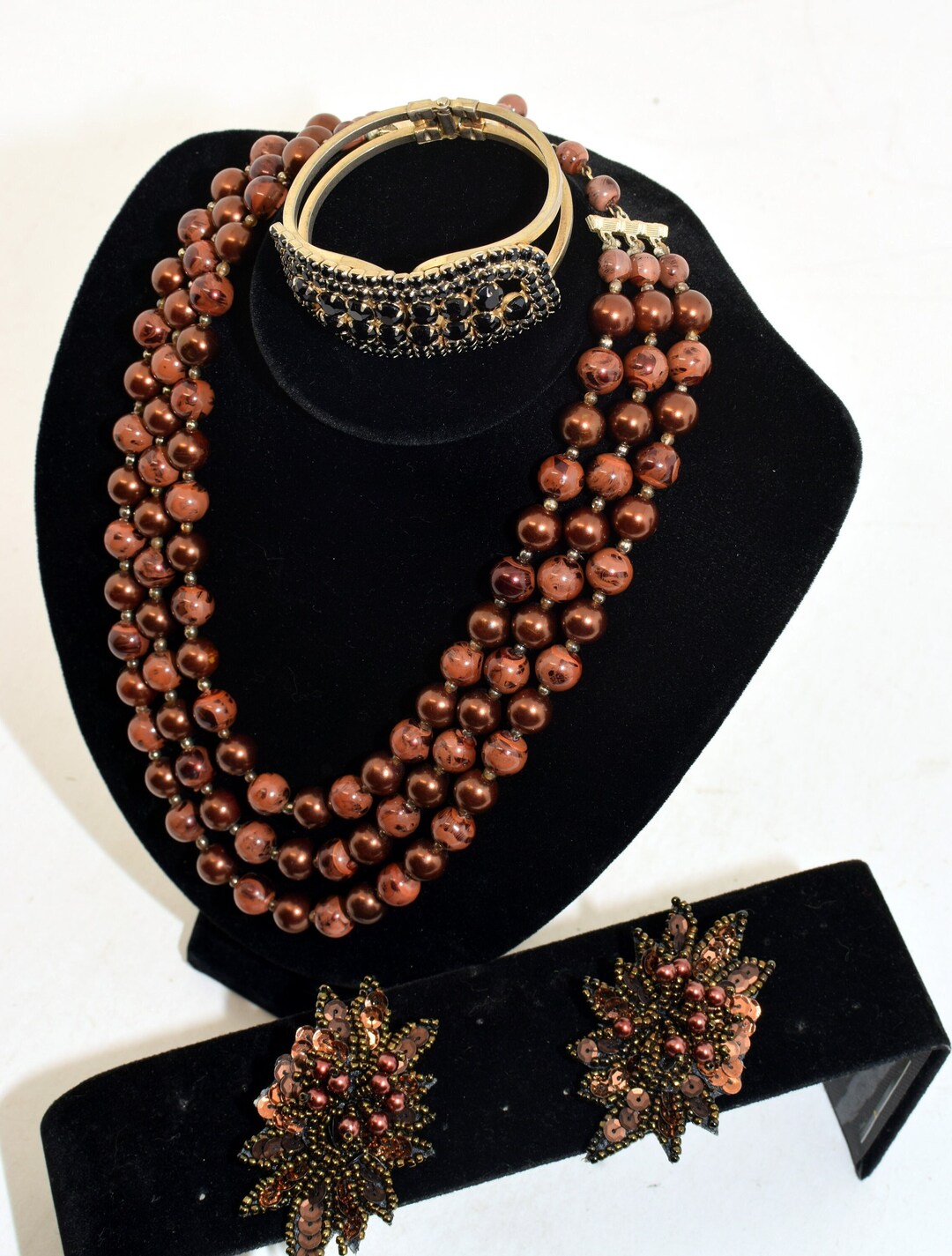 Vintage Jewelry Set - Etsy