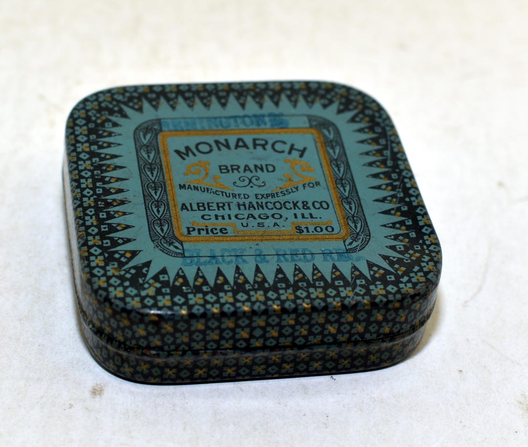 Vintage Monarch Brand Cocoa Tin - Etsy