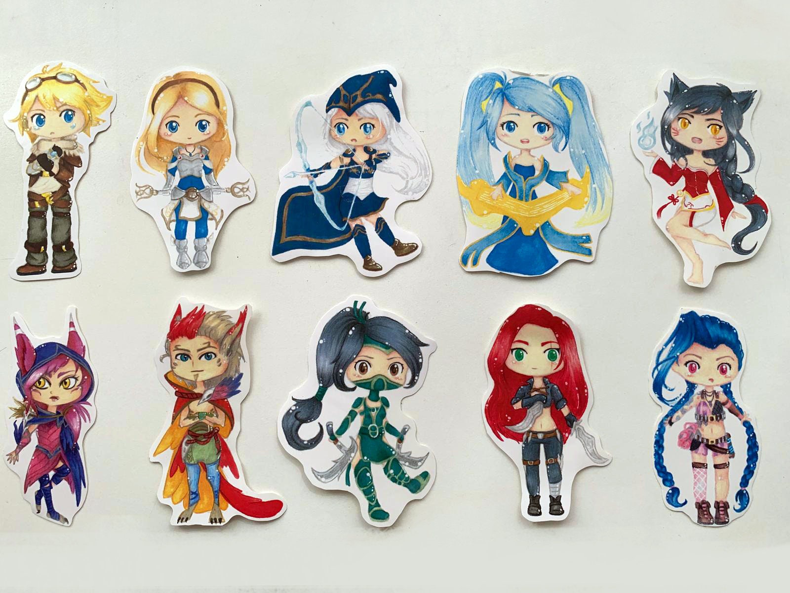 League of Legends Sticker Set | Etsy