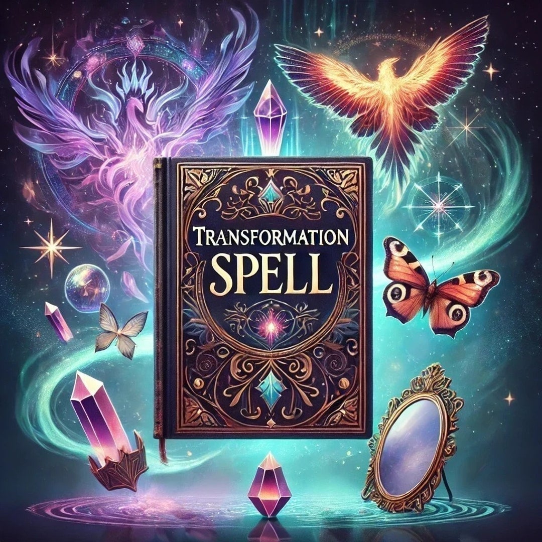 TRANSFORMATION SPELL | Change Your Life, Become Your True Self - Etsy