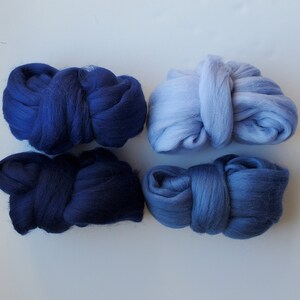 Merino Wool Roving, Wool Roving Bundle, Wool Roving Pack, Fine Merino ...