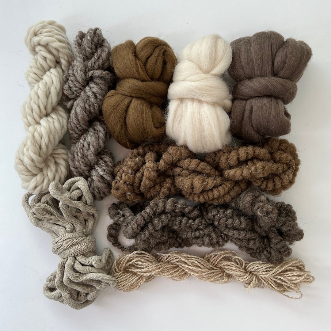 Destash Yarn Weaving Fiber Pack Weaving Yarn Bundle Weaving - Etsy