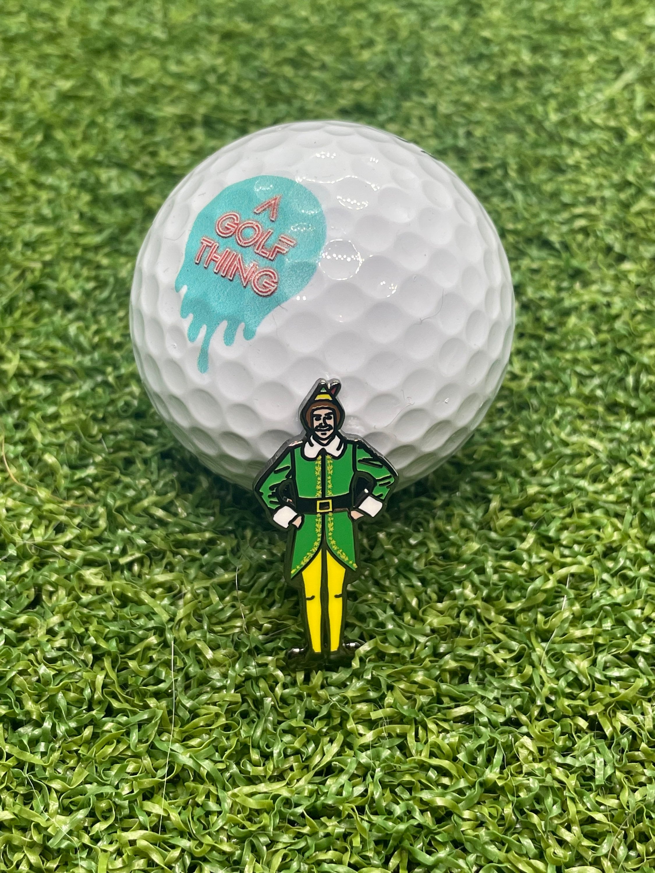 Elf - Golf Ball Marker - Etsy