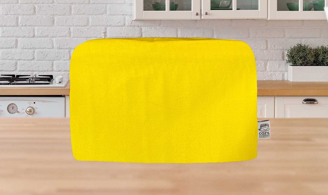 Cozycoverup Dust Cover for Toaster in Yellow dualit New Gen Classic 3 ...