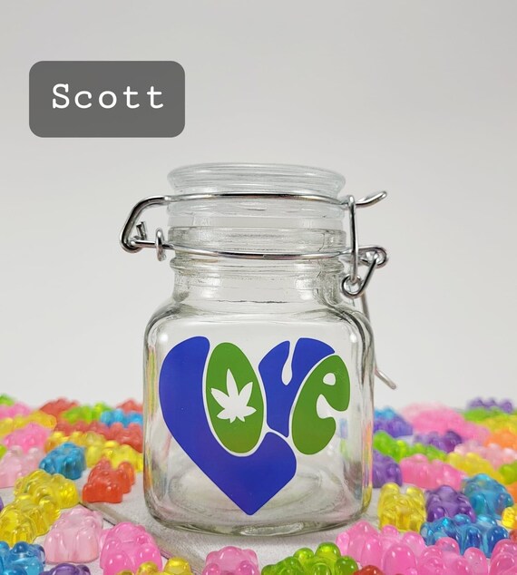 Smell Proof Stash Jar Retro Stash Jar Airtight Herb Jar - Etsy