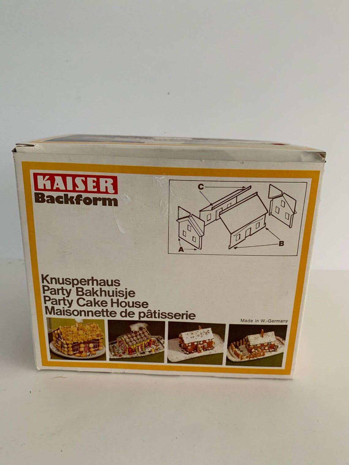 Vintage Kaiser Bakeform Party Cake House West Germany - Etsy