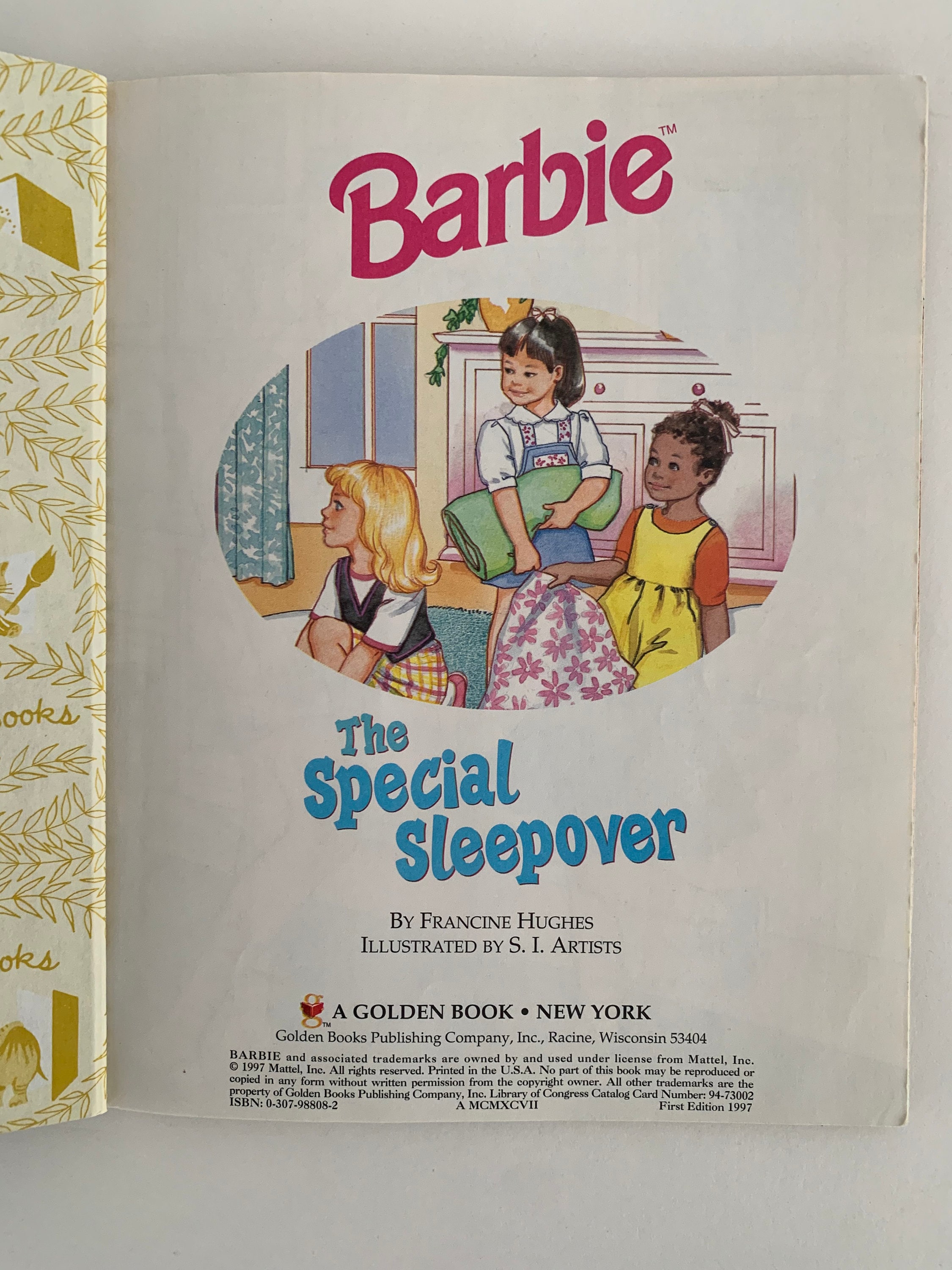 Vintage 90s Barbie Little Golden Books “very Busy Barbie” and “the ...