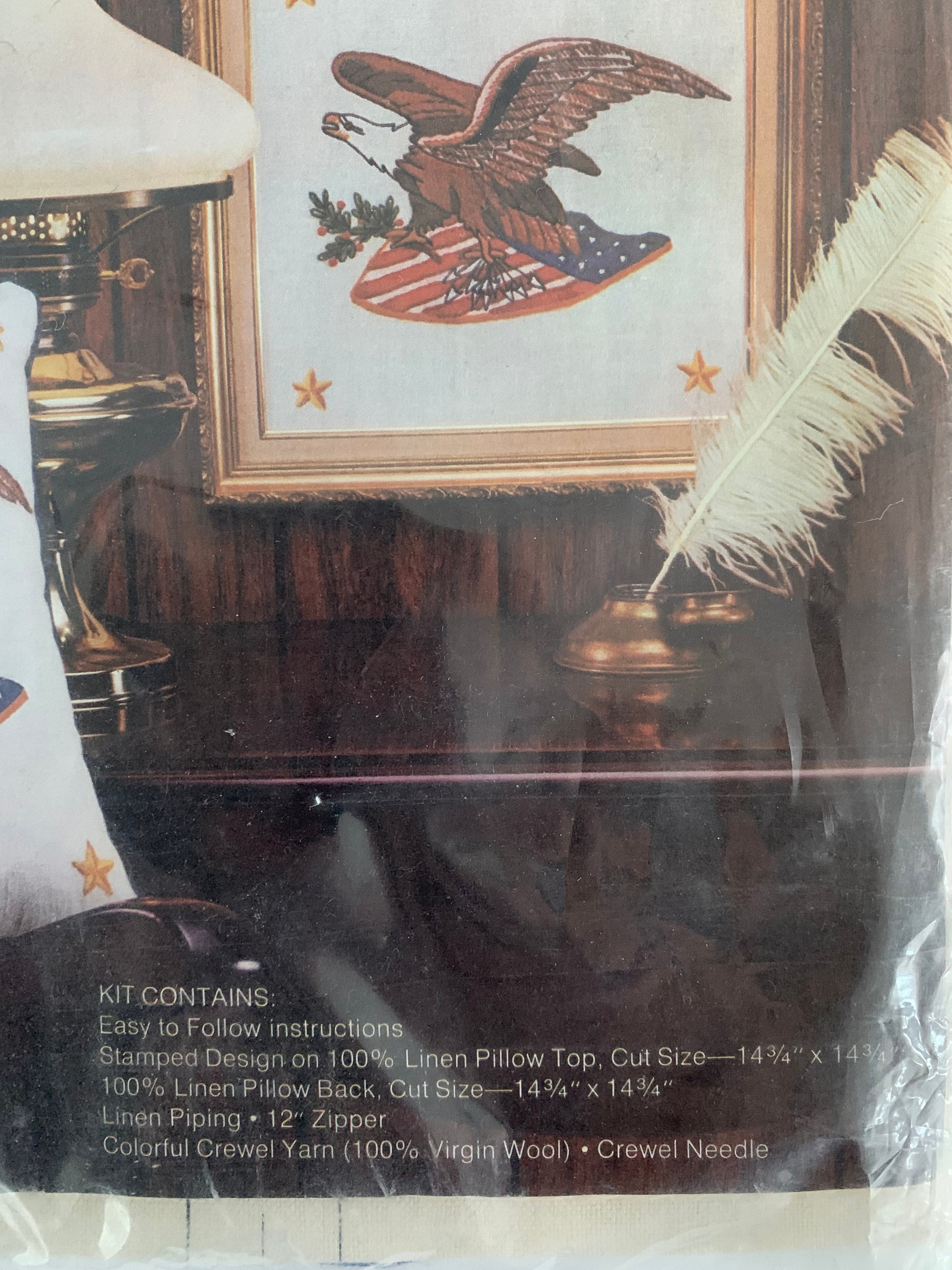 Vintage Avon Creative Needlecraft Crewel Embroidery Kit Eagle - Etsy