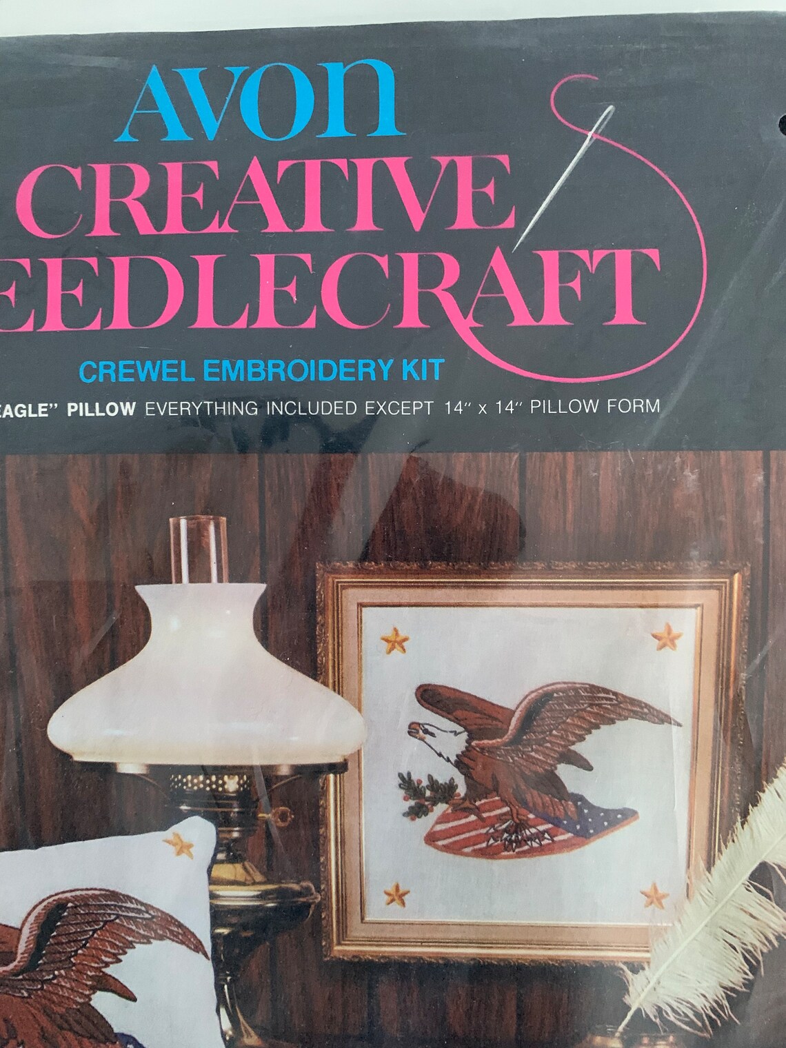 Vintage Avon Creative Needlecraft Crewel Embroidery Kit Eagle - Etsy