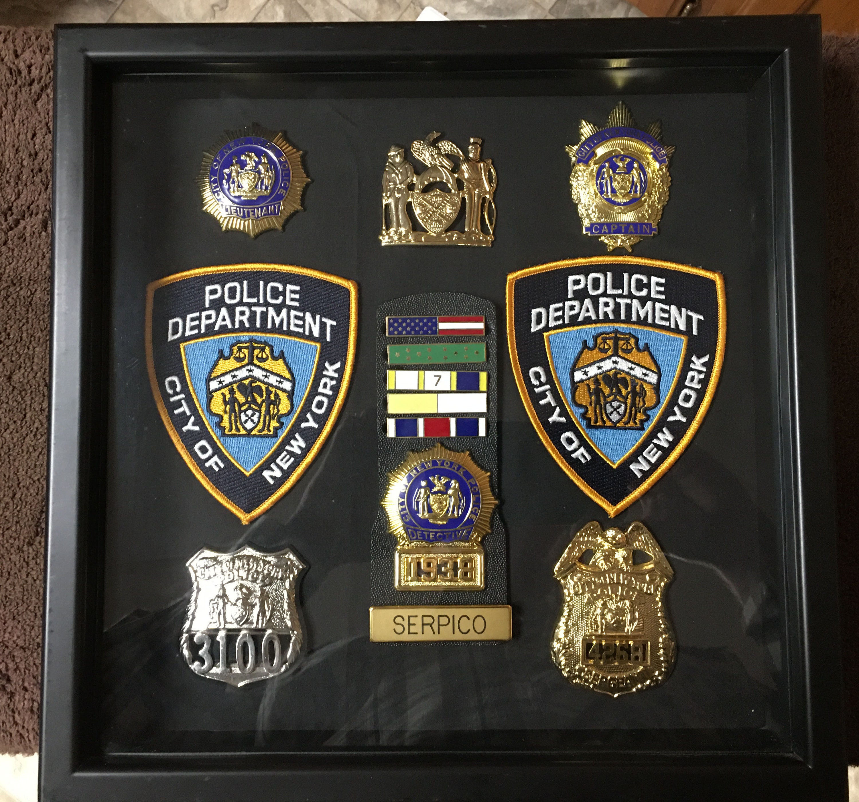 Nypd United Insignia Shields