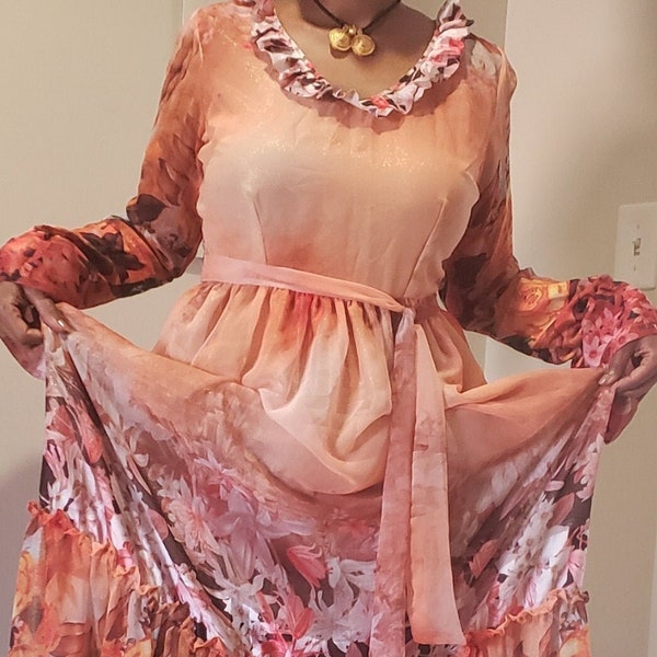 Eritrea Chiffon Dress - Etsy