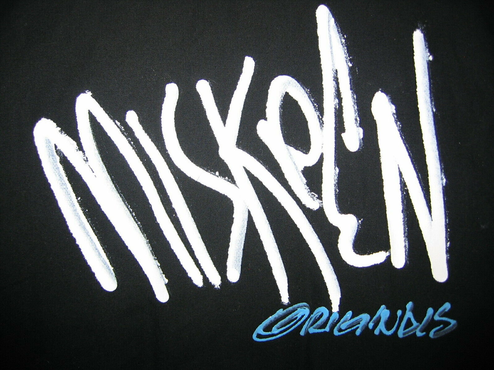 Vintage Miskeen originals Short Sleeve Hand Painted City Black | Etsy