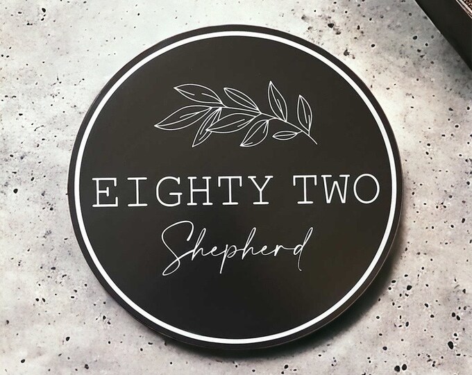 20 Colours Custom Letterbox Number Decal, Letterbox Street Name ...