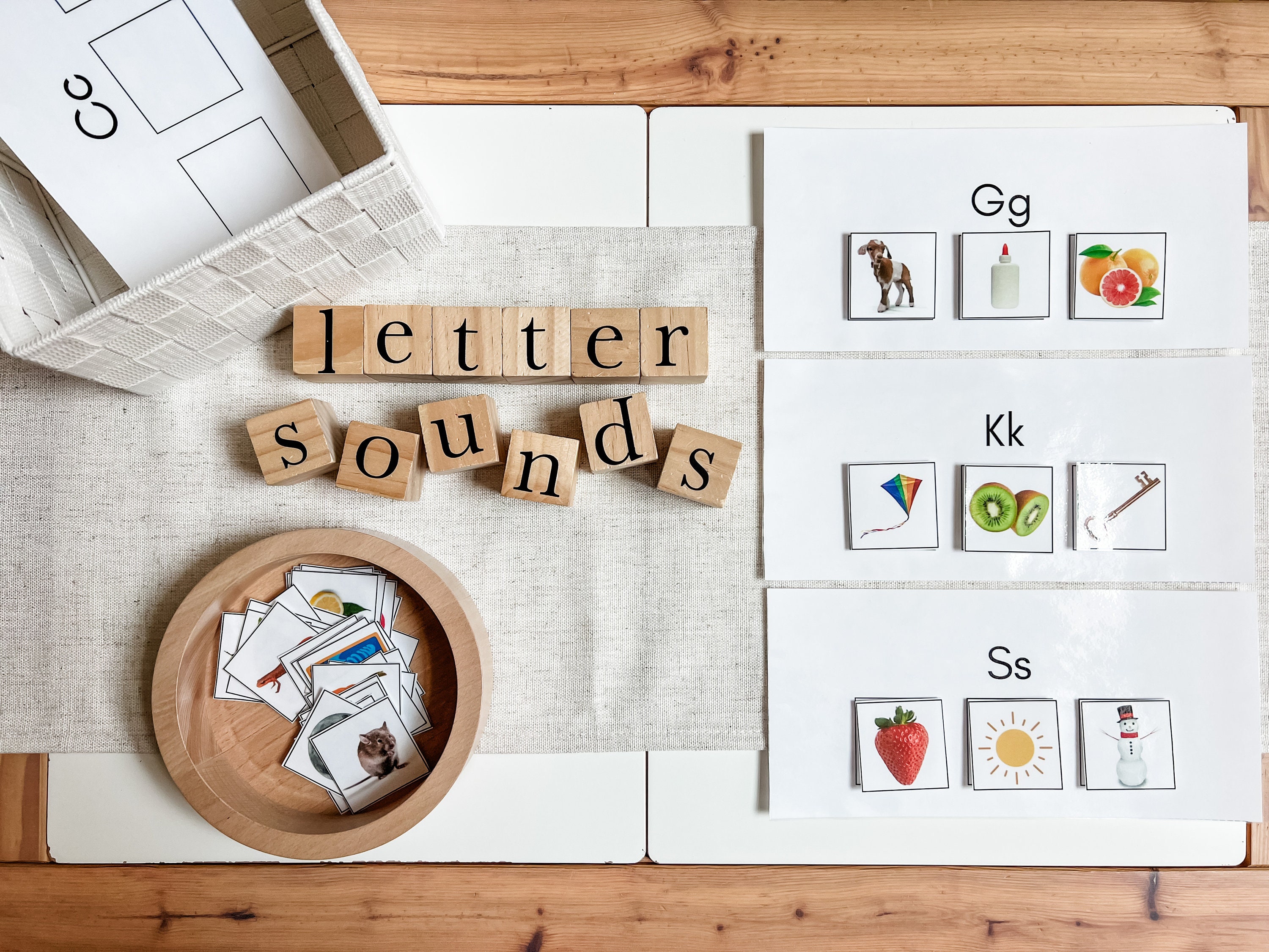 Montessori Beginning Letter Sound Mats - Etsy