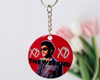 The Weeknd Keychain - Etsy
