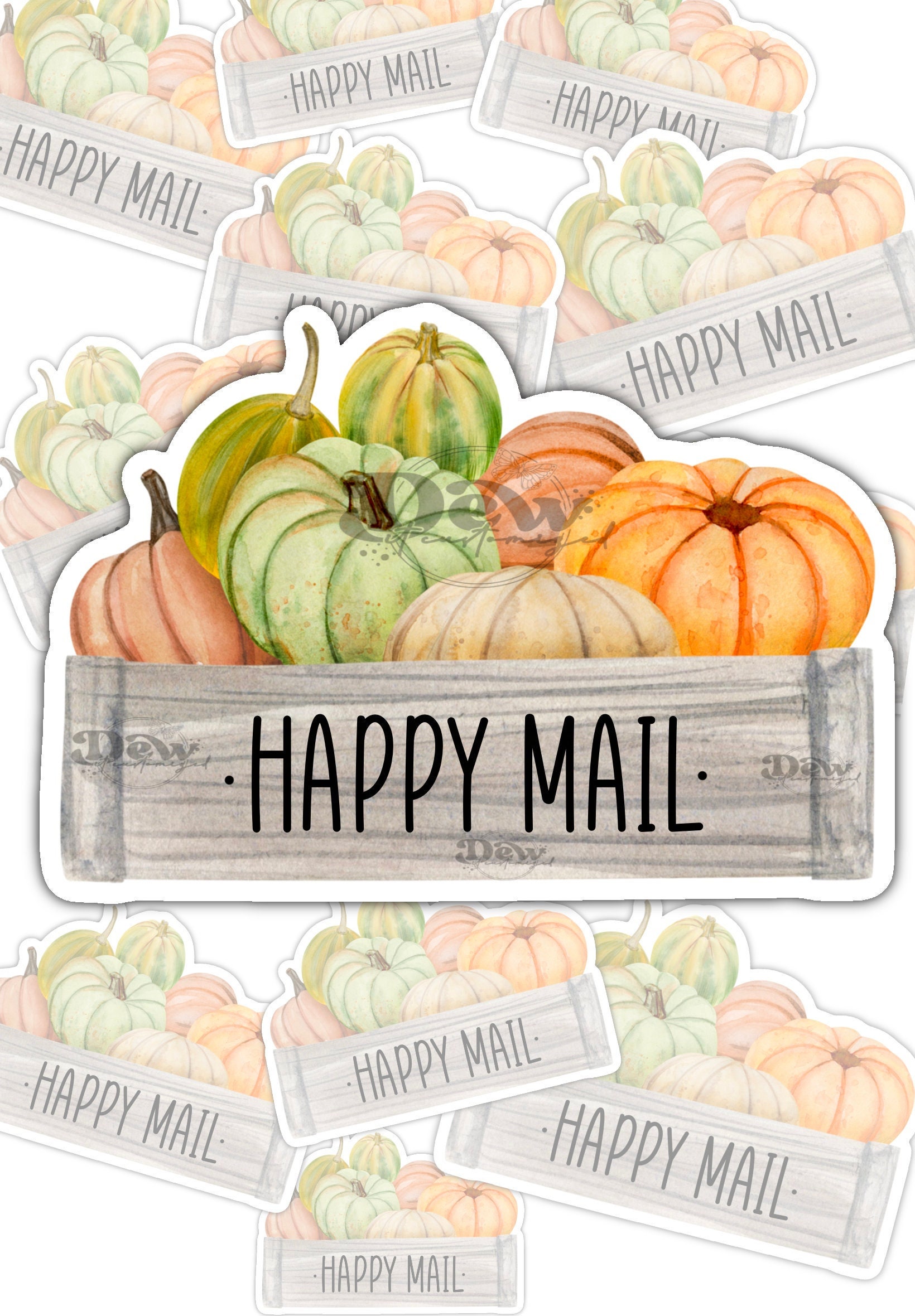 Happy Mail PNG | Mail Cut File | Digital File | Shipping PNG | Sticker ...