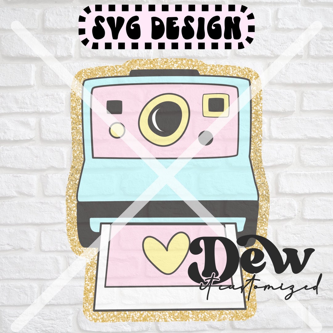 Vintage Camera Svg | Retro Camera Svg | Cute Camera| 70s Style Camera ...