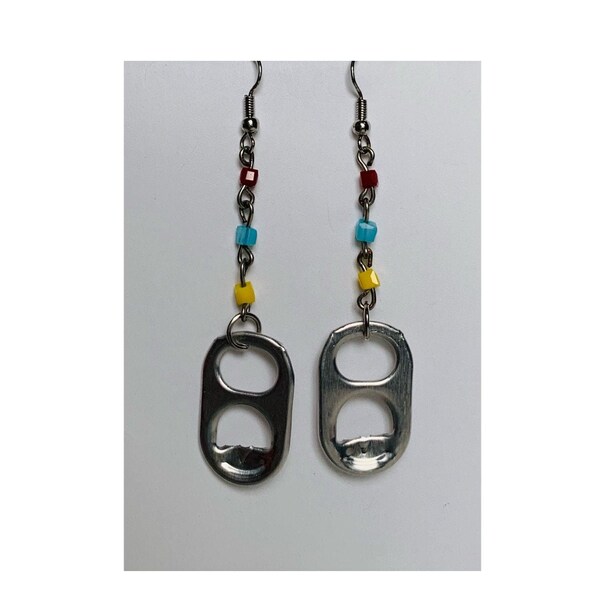 Pop Tab Earrings - Etsy