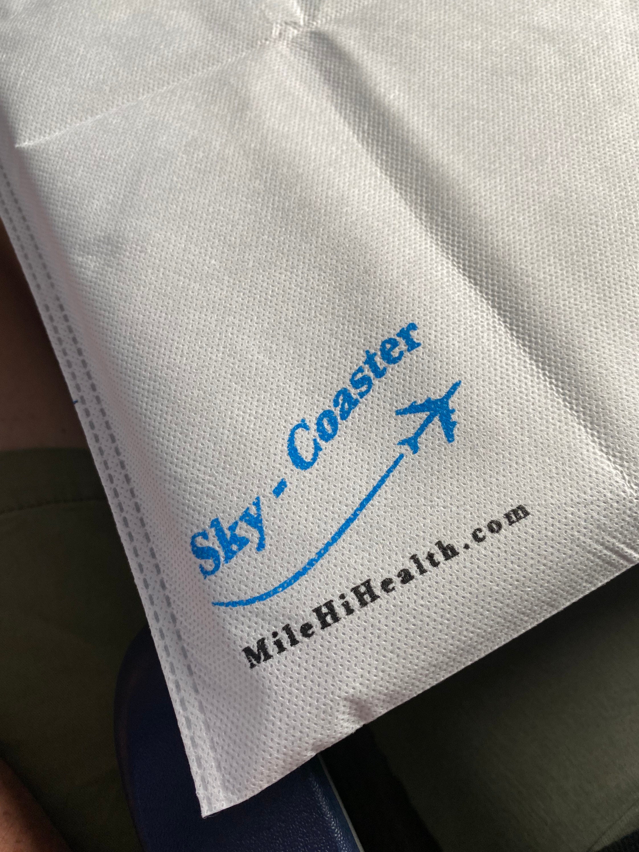 Sky-coaster Airplane Tray Table Cover - Pack of 6 - Individually ...