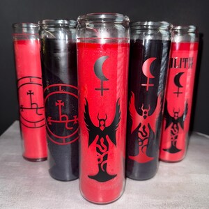 Lilith Candle | Deity Candle | Midnight Black Lilith Candle - Etsy