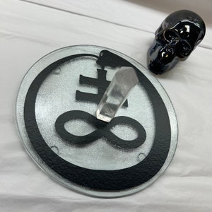 LEVIATHAN Altar Plate | Leviathan Sigil Altar Plate - Etsy