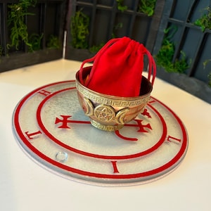 LILITH Sigil ALTAR Plate | LILITH Plate | Witchcraft Plate - Etsy