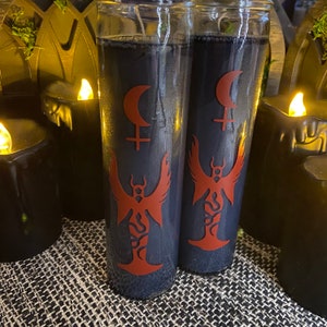 Lilith Candle Deity Candle Midnight Black Lilith Candle - Etsy