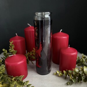 Lilith Candle | Deity Candle | Midnight Black Lilith Candle - Etsy