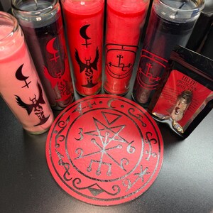 LILITH Seal ALTAR Plate | LILITH Plate | Witchcraft Plate - Etsy