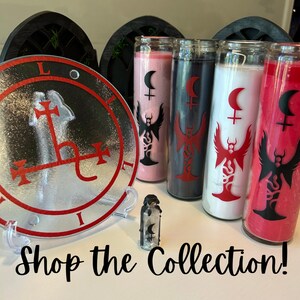 Lilith Candle Deity Candle Midnight Black Lilith Candle - Etsy