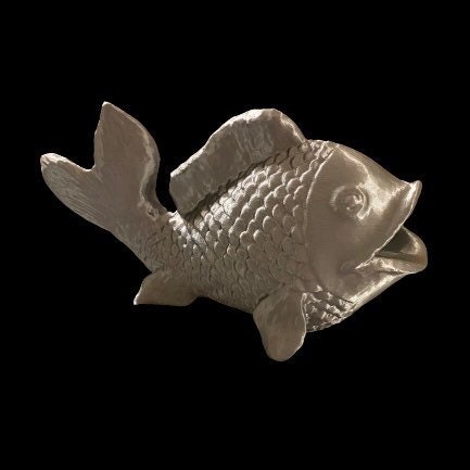 Figurines & Knick Knacks Collectibles Art & Collectibles FISH STATUE 3D ...