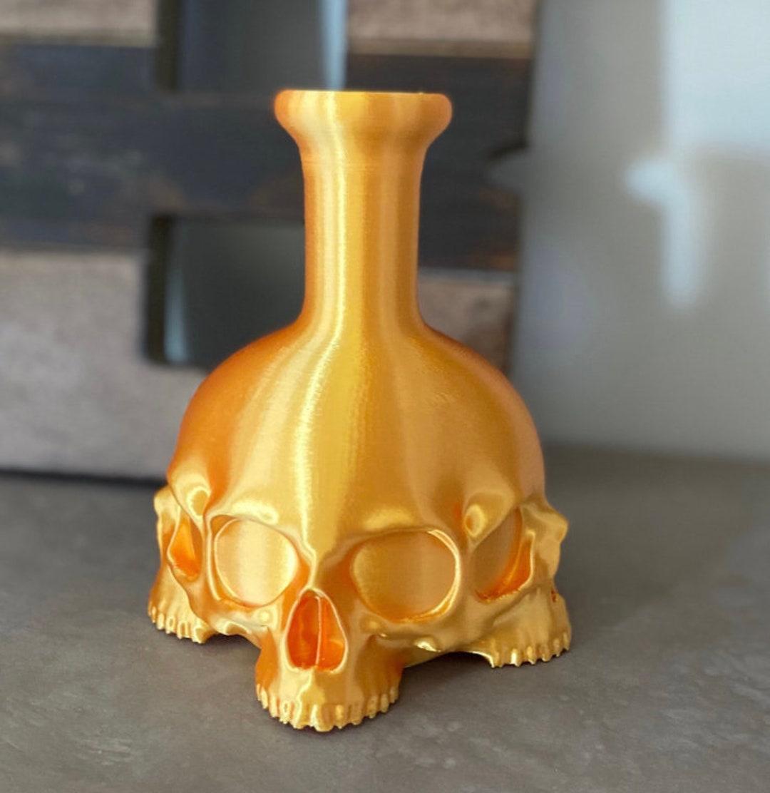 SKULL POTION BOTTLE, 3D Printed Collectible, Halloween - Etsy