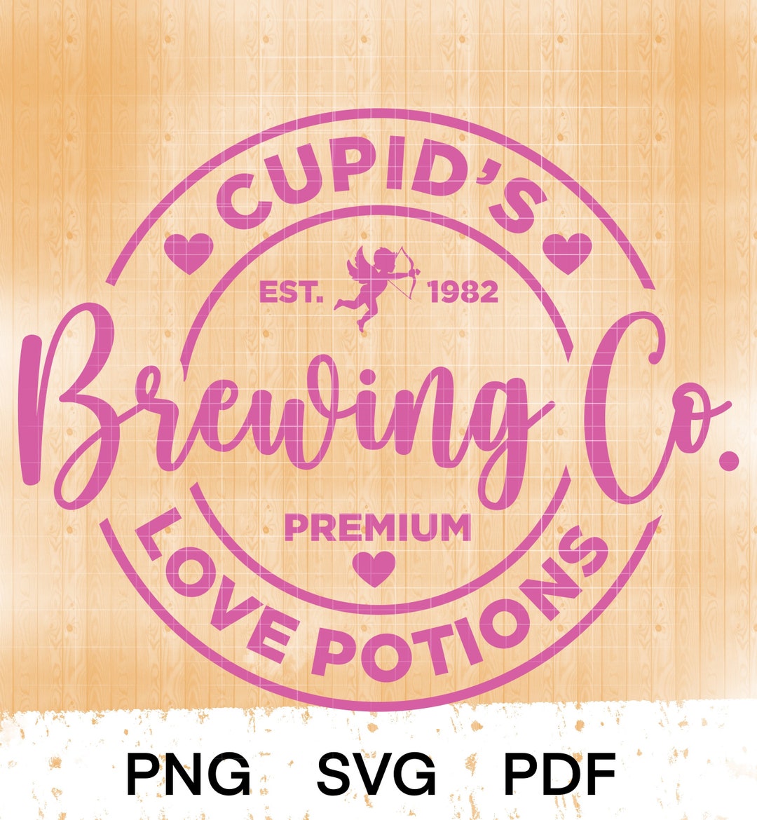 Cupids Love Potions SVG - Etsy