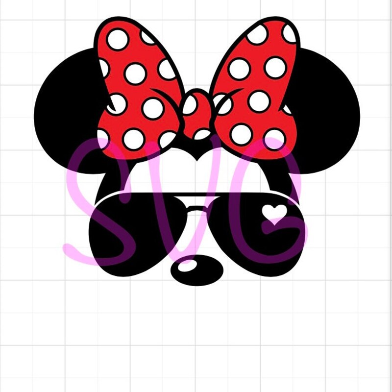 Minnie Mouse Sunglasses Etsy 9106