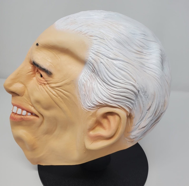 Halloween Horror Old Man Mask Latex Halloween Cosplay Party Realistic ...