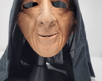 Realistic Old Woman Mask - Etsy