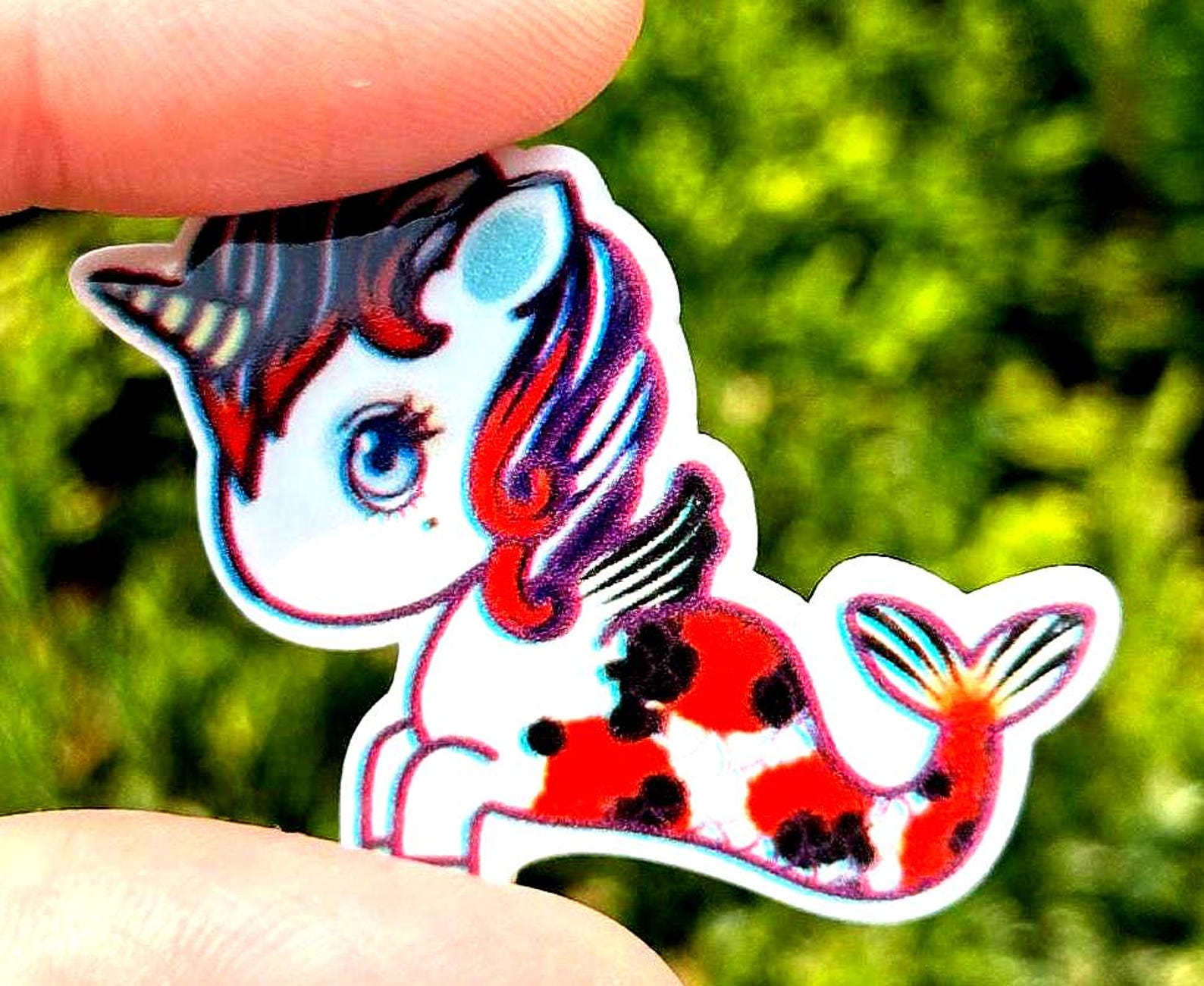 Coy Fish Unicorn Mermaid Coverminder/needleminder - Etsy