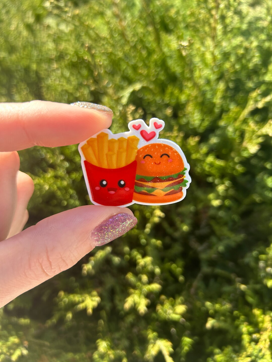 Burger N Fries Besties Coverminder/needleminder - Etsy