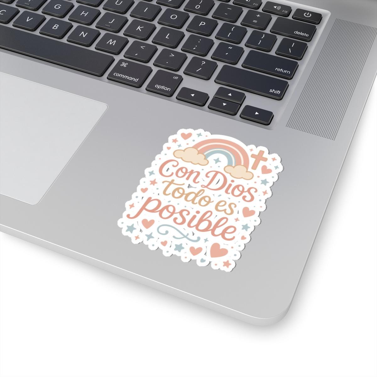Con Dios Todo Es Posible Sticker: Christian Faith Decal - Etsy