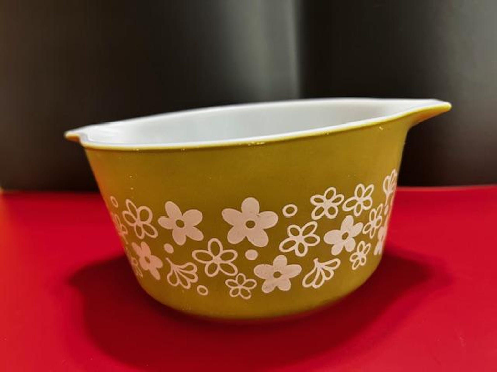 Vintage Pyrex 473, 1-quart, Olive Green, Ovenware Dish, With Lid! - Etsy