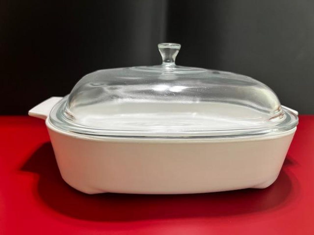 Vintage Corning Ware, MW-A-10, Microwavable Browning Dish, With Lid ...