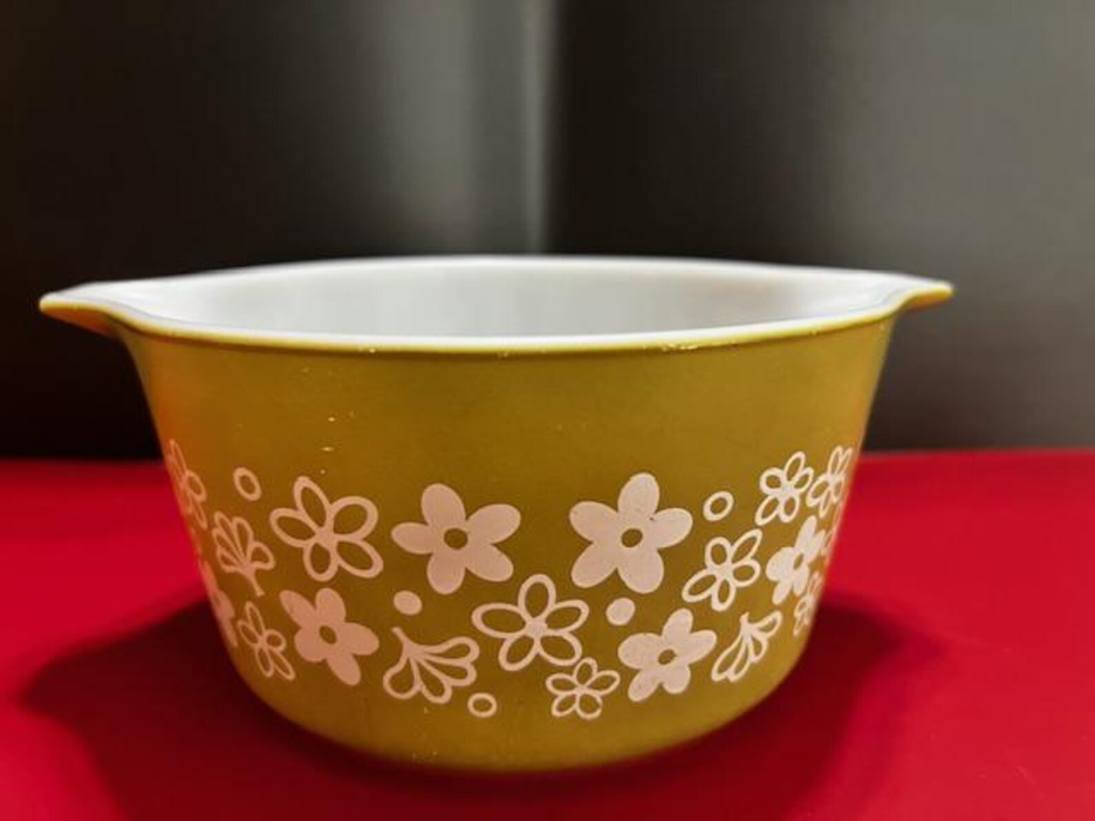 Vintage Pyrex 473, 1-quart, Olive Green, Ovenware Dish, With Lid! - Etsy