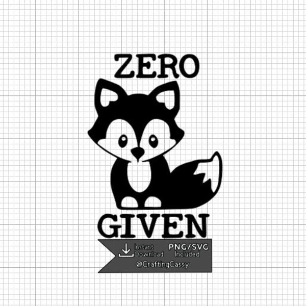 Zero Fox Given - Etsy