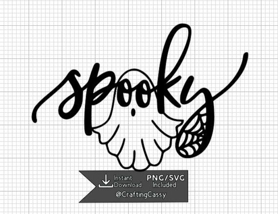 Spooky SVG - Etsy