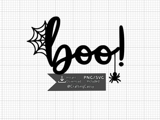 Boo SVG - Etsy
