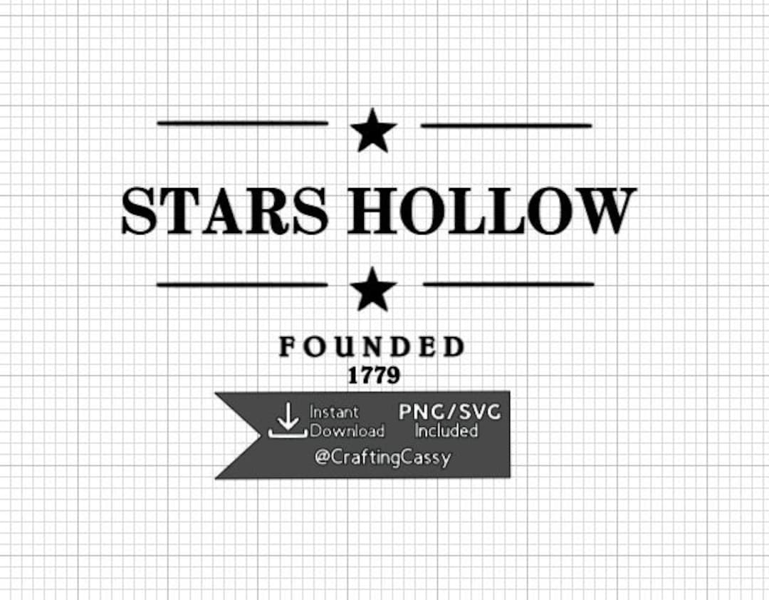 Stars Hollow SVG - Etsy